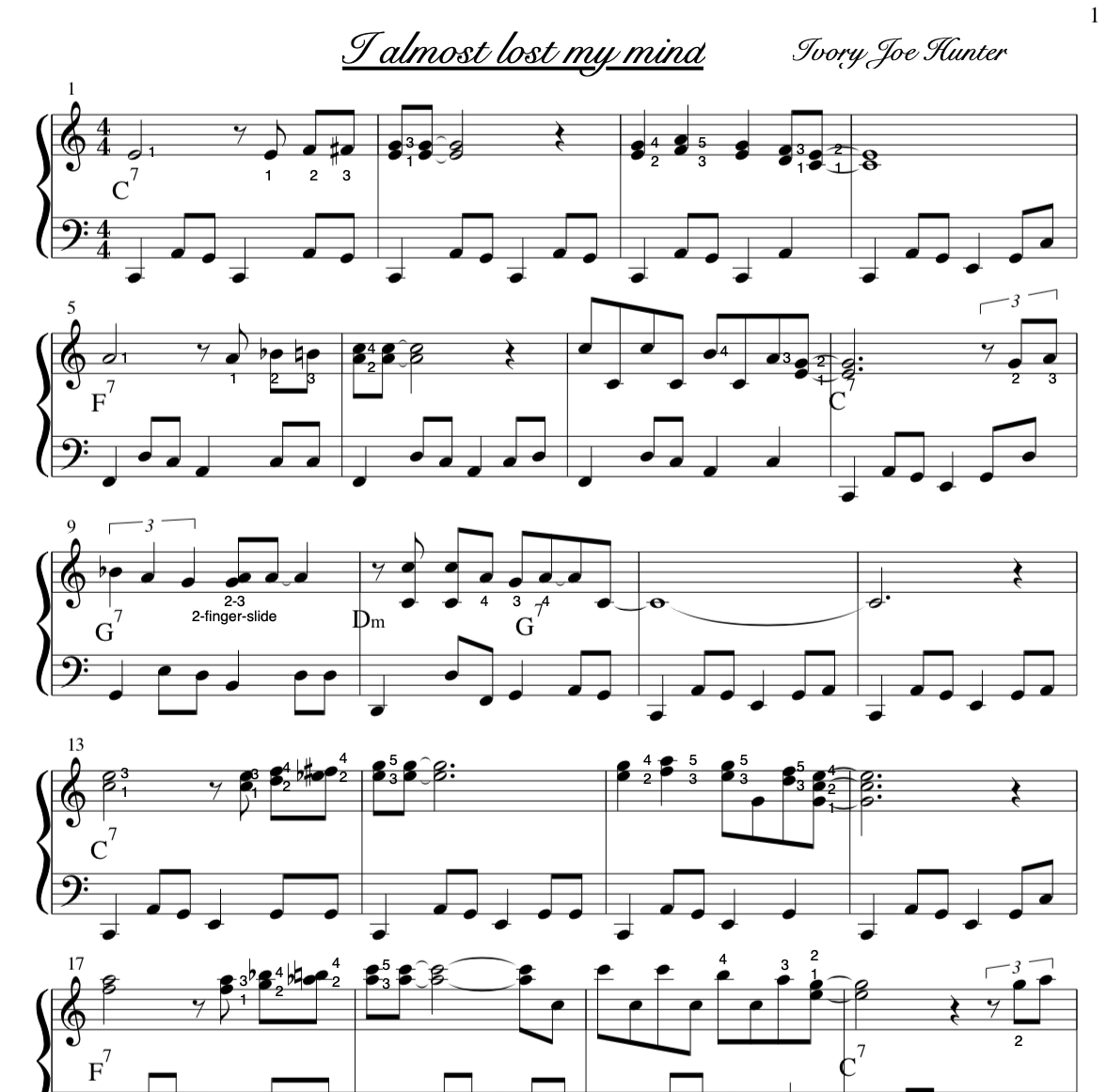 When I Lost My Baby I Almost Lost My Mind Christians Sheet Music when-i-lost-my-baby-i-almost-lost-my-mind-christians-sheet-music