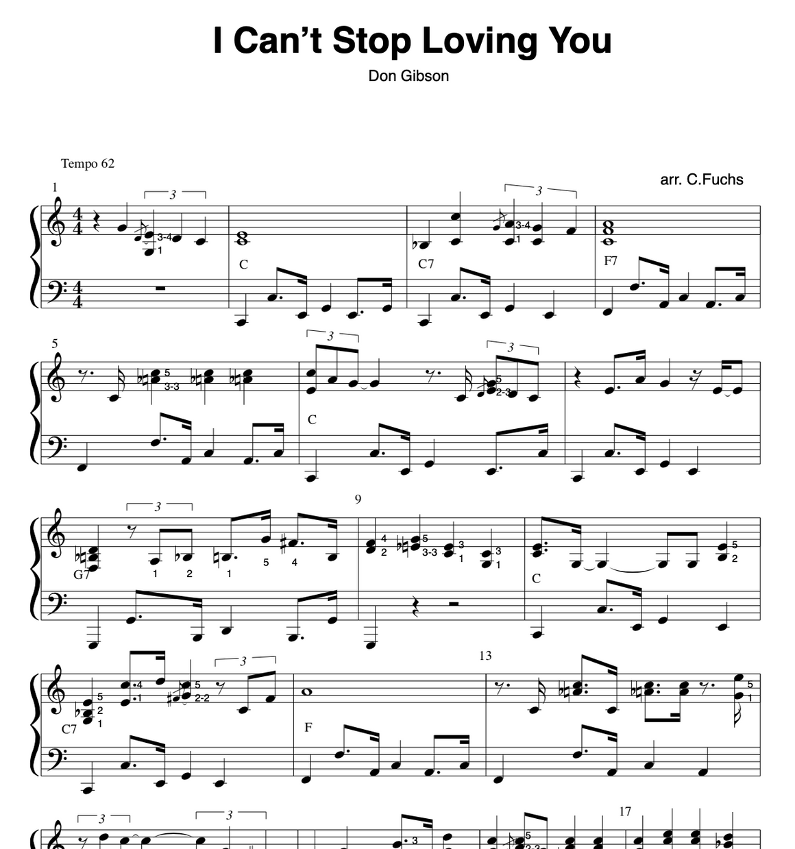 easy to moderate level – Christian's Sheet Music