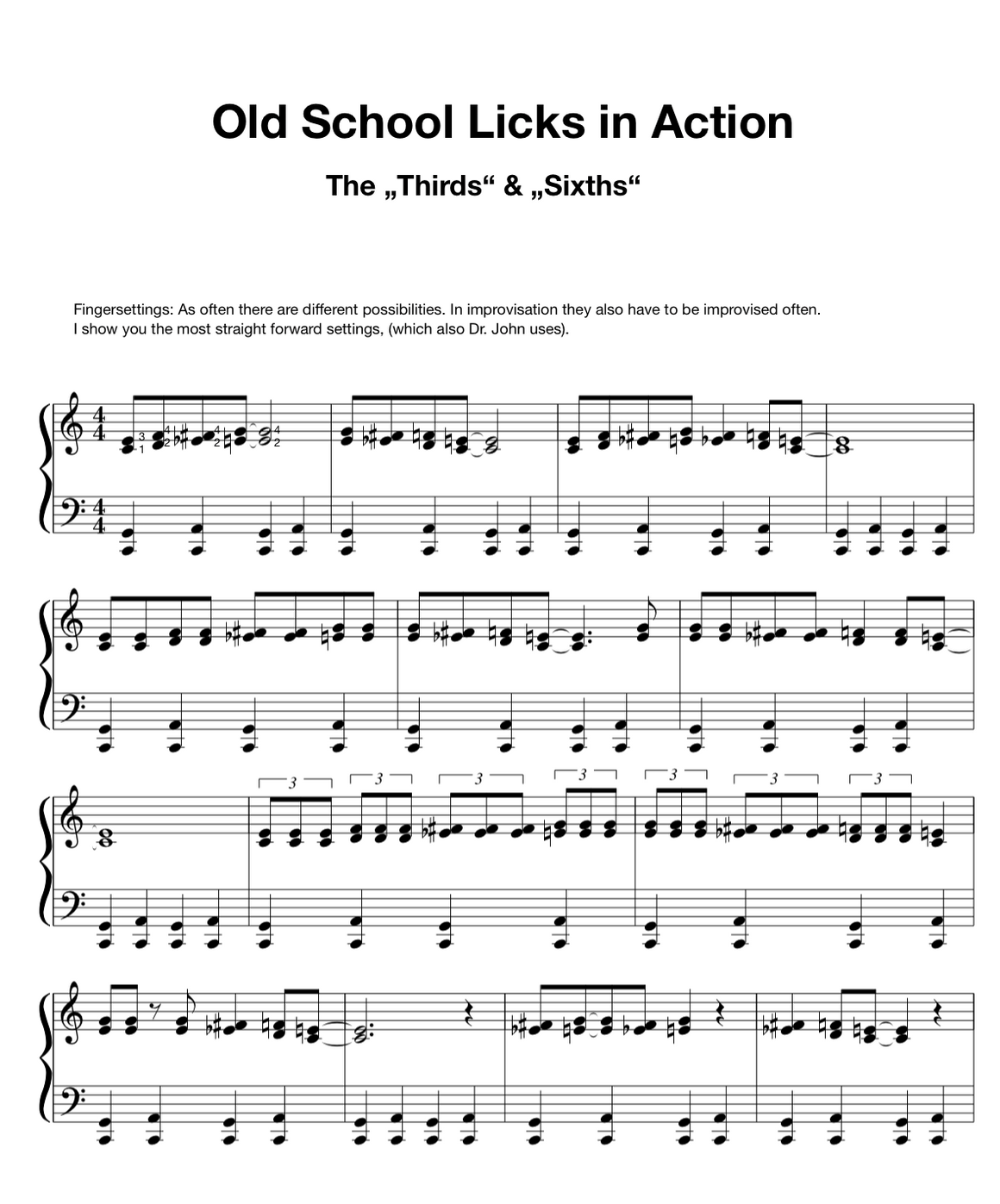 easy to moderate level – Christian's Sheet Music